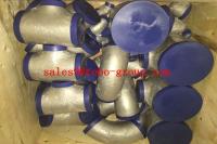 China UNS S32760 Super Duplex Stainless Steel 45 Degree Elbow LR Seamless ASTM A815 DN15 DN1200 for sale