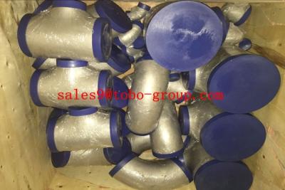 China UNS S32760 Super Duplex Stainless Steel 45 Degree Elbow LR Seamless ASTM A815 DN15 DN1200 for sale
