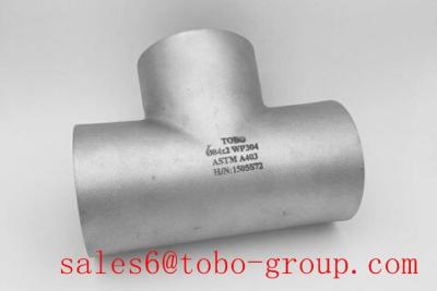 China ASME B16.9 Stainless Steel Butt Weld Tee A403 WP321 1-48 Inch SCH10-XXS for sale