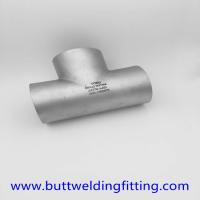 China 6 Inch Sch10S ASTM A815 UNS S32750 Super Duplex Stainless Steel Equal Tee ASME B16.9 for sale