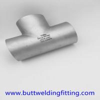 China SUS304 Stainless Steel Equal Tee 10 Inch ASME B16.9 3 Way Pipe Fitting for sale