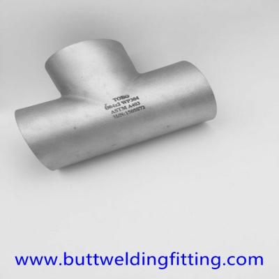 China SUS304 Stainless Steel Equal Tee 10 Inch ASME B16.9 3 Way Pipe Fitting for sale