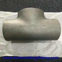 China ASME B16.9 A403 WP316L Stainless Steel Equal Tee 6 Inch Sch10s Butt Weld Pipe Fitting for sale