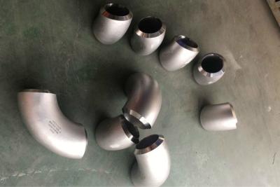 China ASME B16.9 Butt Weld 22.5 Degree Stainless Steel Elbow 1502 90D LR SCH40 2507 for sale