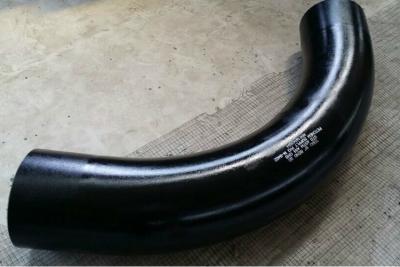 China Customized 5D Long Radius SCH40 Black Carbon Steel Bend Pipe Elbow for sale