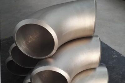 China ANSI B16.9 Long Radius 90 Degree Elbow 1.5D A182 F44 Stainless Steel Butt Weld for sale