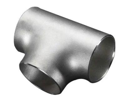 China UNS S31254 Equal Tee Pipe Fittings ASME Custom Size 1/2 to 24 Inch Factory Stock for sale