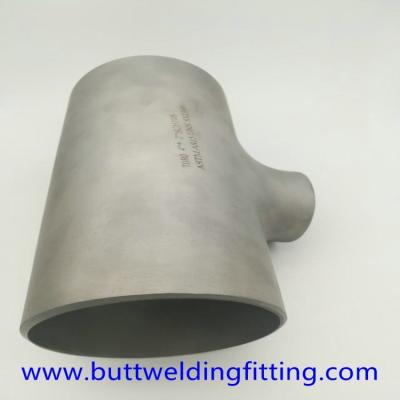 China ASME B16.9 UNS S32760 Super Duplex Stainless Steel Equal Tee 4 Inch 2 Inch 3 Way Pipe Fitting for sale