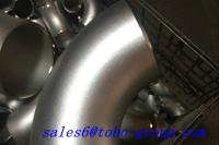 China 4 Inch 90 Degree Long Radius Elbow ANSI B16.9 F904L Super Stainless Steel Butt Weld Fitting Sch40S for sale
