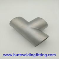 China Stainless Steel Tee 3000 Psi 1000°F High Pressure Corrosion Resistant Pipe Fitting for sale