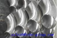 China Long Radius 90 Degree Titanium Elbow 1.5D 3.5 Inch SCH 80 Ti Alloy R50550 GR.3 ASTM B16.9 for sale
