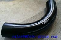 China 3D 3 1/2 Inch SCH 80 Titanium Alloy R50550 GR3 ASTM B16.9 90 Degree Long Radius Elbow for sale