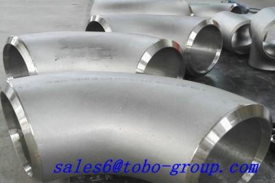 China SCH40S ASTM B16.9 90 Degree Long Radius Elbow Nickel Alloy Butt Welding Pipe Fitting 1/2-48 Inch for sale