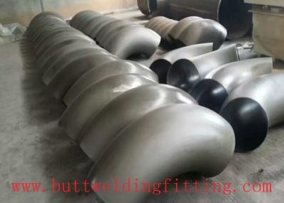 China Butt Welding 90 Degree Elbow Monel 400 1/2 Inch SCH40 ASME B16.9 Nickel Alloy Pipe Fitting for sale