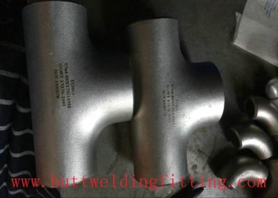 China ASTM A694 F42 Barred Equal Tee 8 Inch SCH80 Butt Weld Fitting ANSI B16.9 for sale