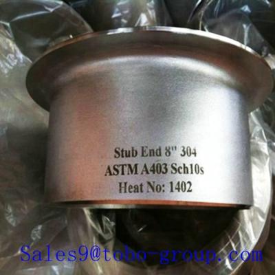 China ASTM A403 WP321H Stainless Steel Stub Ends for High Temperature Service with ASME B16.9 Standard for sale