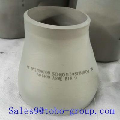 China WP347H SCH80 ASME B16.9 1/2 Inch Butt Weld Concentric Pipe Reducer Stainless Steel for sale