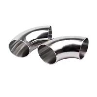 China DIN Standard 90 Degree Seamless Stainless Steel Butt Welded Elbow PN10 304L for sale