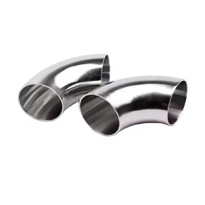 China DIN Standard 90 Degree Seamless Stainless Steel Butt Welded Elbow PN10 304L for sale