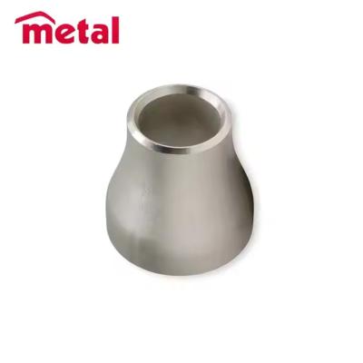 China 2 x 1 Inch SCH40S Eccentric Reducer UNS S31803 Duplex Stainless Steel Butt-Weld Pipe Fitting for sale