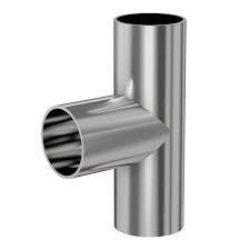 China Welsure ASME B16.9 Stainless Steel 304 Butt-Weld Equal Tee 8 Inch 40S Pipe Fitting for sale