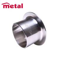 China Stainless Steel 304 316L Sanitary Weld Ferrule Tri Clamp Pipe Fitting ISO SMS DIN 1.5 Inch for sale