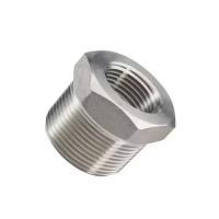 China Stainless Steel Forged Pipe Fittings ASTM Bushing for Gas Oil Water Connections Custom Size for sale
