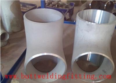 China Butt Weld Stainless Steel Reducing Tee Fittings 304 Sch40 1 Inch ASME B16.9 for sale