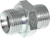 China Stainless Steel Compression Fitting Male Connector Twin Ferrule Union Instrument Fitting ASTM for sale