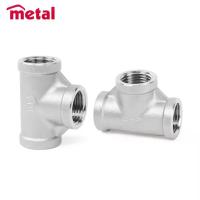 China Butt Weld Tee Hastelloy C276 Nickel Alloy Pipe Fitting 1/2-48 Inch Sch40 Sch80 for sale