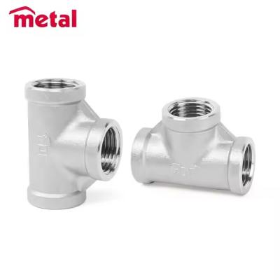 China Butt Weld Tee Hastelloy C276 Nickel Alloy Pipe Fitting 1/2-48 Inch Sch40 Sch80 for sale