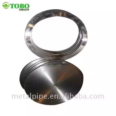 China ASTM A182 F53 Super Duplex Stainless Steel SORF Flange DN20 CL150 Forged Slip On Flange for sale