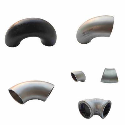 China Stainless Steel Sanitary Welded 90 Degree Elbow DN15-DN2000 Mirror Finish Inside and Outside Full Throw for sale