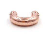 China Copper Elbow Pipe Fitting 90 Degree Return Bend for Welding Custom Size Available for sale
