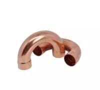 China Copper Elbow Pipe Fitting 90 Degree Return Bend for Welding Custom Size Available for sale
