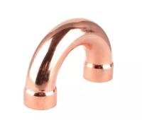 China Copper Elbow Pipe Fitting 90 Degree Return Bend for Welding Custom Size Available for sale