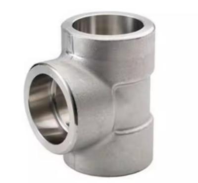 China Solution Annealed Corrosion Resistant Stainless Steel Butt Weld Tee A403 WP316L for sale