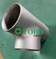 China 304 316L Stainless Steel Reducing Tee Grooved Fittings 150 PSI Custom Size for sale