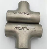 China Stainless Steel Tee 3000 Psi Welded Pipe Fitting Corrosion Resistant for sale