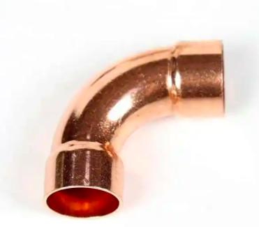 China TOBO Copper Nickel 9010 C70600 45 Degree 90 Degree Elbow Seamless Welded 1/2 to 16 Inch for sale