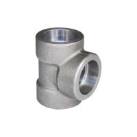 China Forged Steel Tee 2000LB-9000LB, Threaded/SW Pipe Fittings, 100% PMI Tested, High Pressure for sale