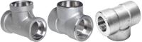 China ANSI B16.9 Forged Socket Welding Tee 6 x 3 Inch Schedule 40 Carbon Steel Pipe Fitting for sale