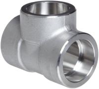 China Forged Steel Tee 2000LB-9000LB, Threaded/SW Pipe Fittings, 100% PMI Tested, High Pressure for sale