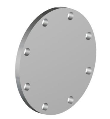 China Forged Flanges ASME B16.47/AMSE B16.5 Class 150-Class 2500 Blind Flanges ASTM A182 F304/F304L for sale