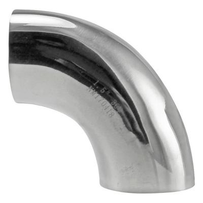 China Seamless 90 Degree Elbow ASTM A234 WPB-S ASME B16.9 SCH40 3 Inch Butt Weld Pipe Fitting for sale