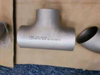 China ASTM A234 WP9 Barred Equal Tee 8 Inch SCH80 Butt Weld Fitting ANSI B16.9 for sale