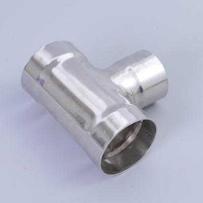 China Stainless Steel Tee Connector Threaded End 3000 Psi 1000°F Pipe Fitting for Oil Gas Water for sale
