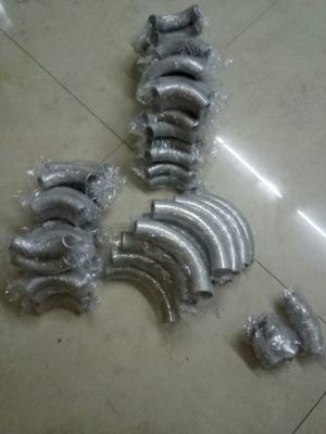 China Ti Alloy Stainless Steel 90 Degree Long Radius Elbow 3 1/2 Inch SCH 80 ASTM B16.9 for sale