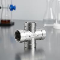 China Stainless Steel Tee 3000 Psi Threaded End 1000°F High Pressure Industrial Pipe Fitting for sale