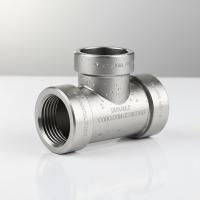 China Stainless Steel Tee Connector 3000 Psi 1000°F Threaded High Pressure Industrial Pipe Fitting for sale